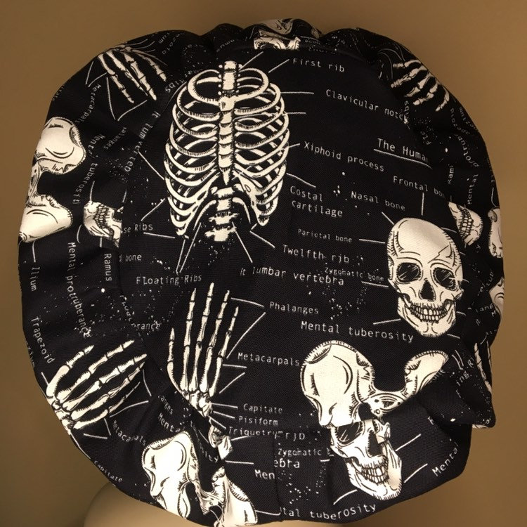 Skeleton / Human Bones / Human Body Womens Scrub Hat - Etsy