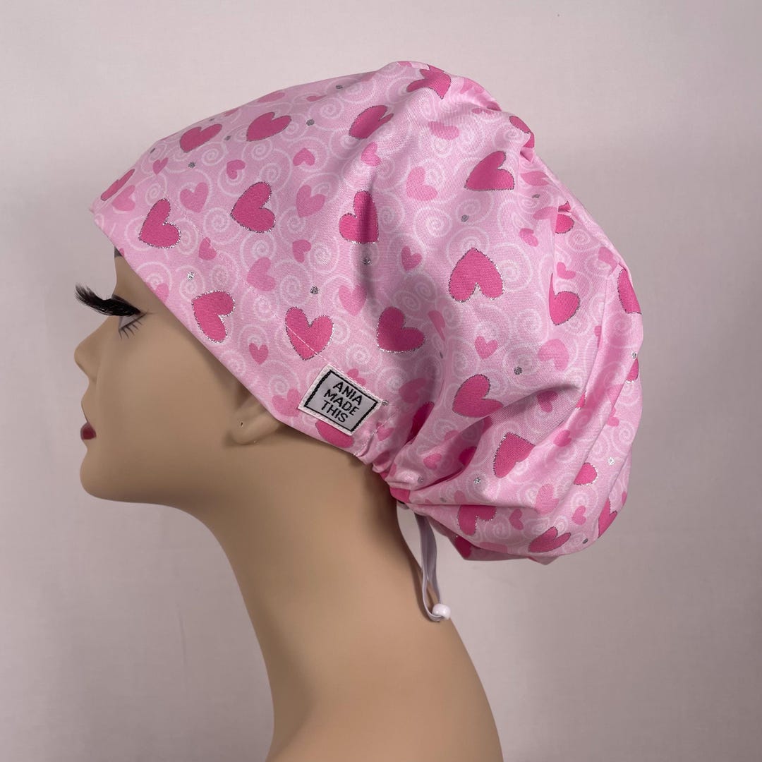 LOVE STORY Bouffant Inspired Women Scrub Hat, Surgical Cap - Etsy