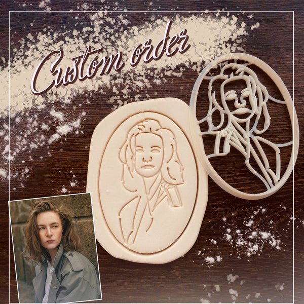 Custom Portrait Cookie Cutter - Etsy