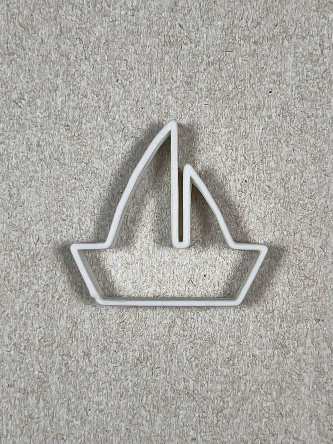 Sailboat Cookie Cutter. Small Boat. Sea Boat. Polymer Clay Jewelry and ...