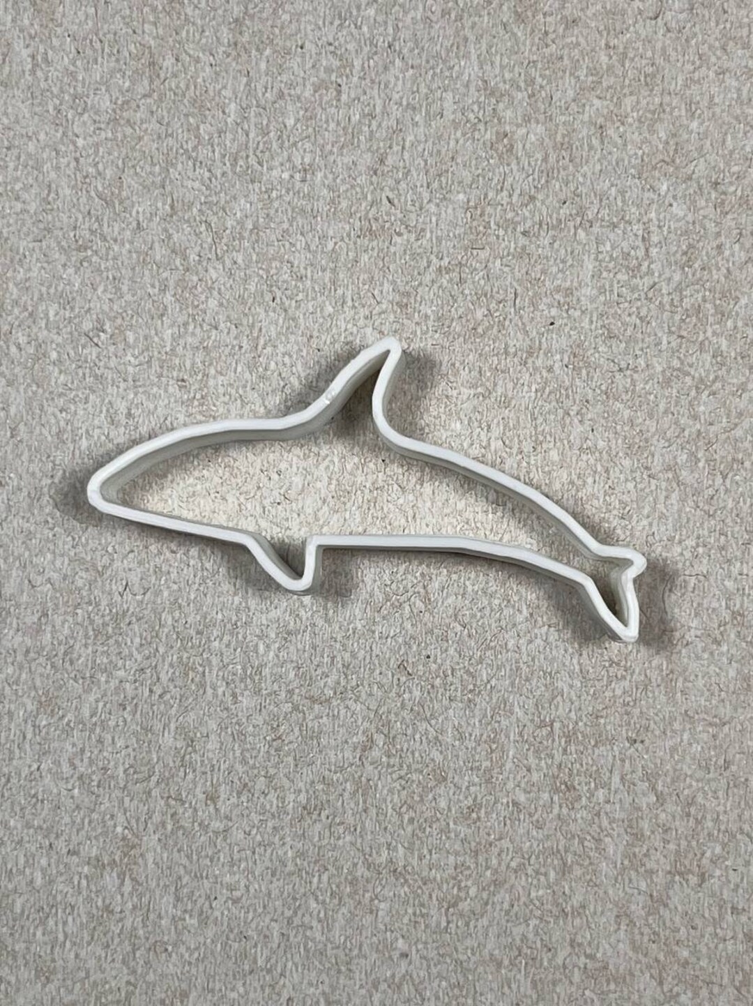 Shark Cookie Cutter. Swimming Shark. Predatory Fish. Dog Fish. Polymer ...