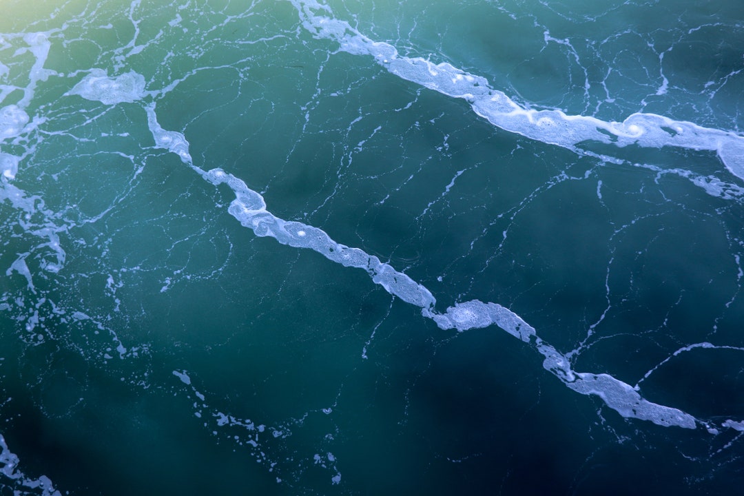 Waves of the Puget Sound (digital Print) - Etsy