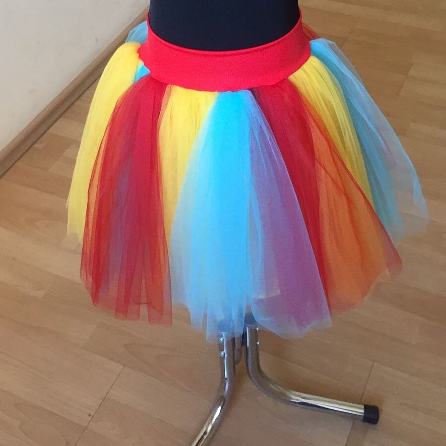 Rainbow Tutu, Photo Prop Tutu, Rainbow Dress, Rainbow Baby Tutu ...
