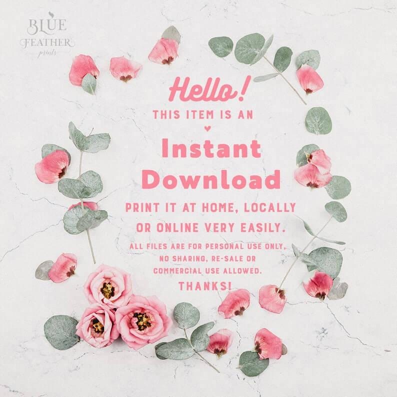 Water Please Help Yourself, Wedding Sign, Wedding Water, Printable Sign ...