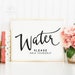 Water Please Help Yourself, Wedding Sign, Wedding Water, Printable Sign ...