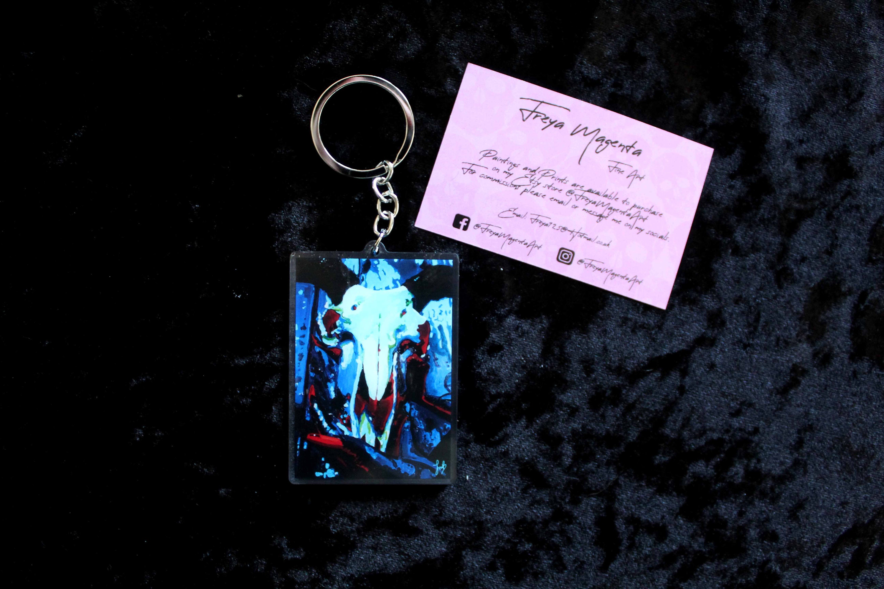Gothic Keyrings... Art Keyrings - Etsy