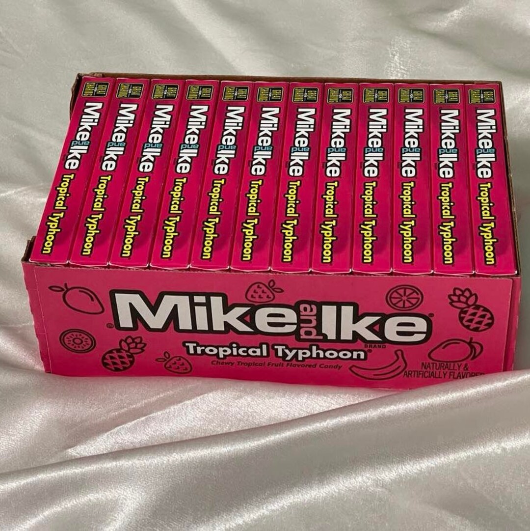 Mike & Ike Tropical Typhoon Theatre Box 141g Mike and Ike - Etsy