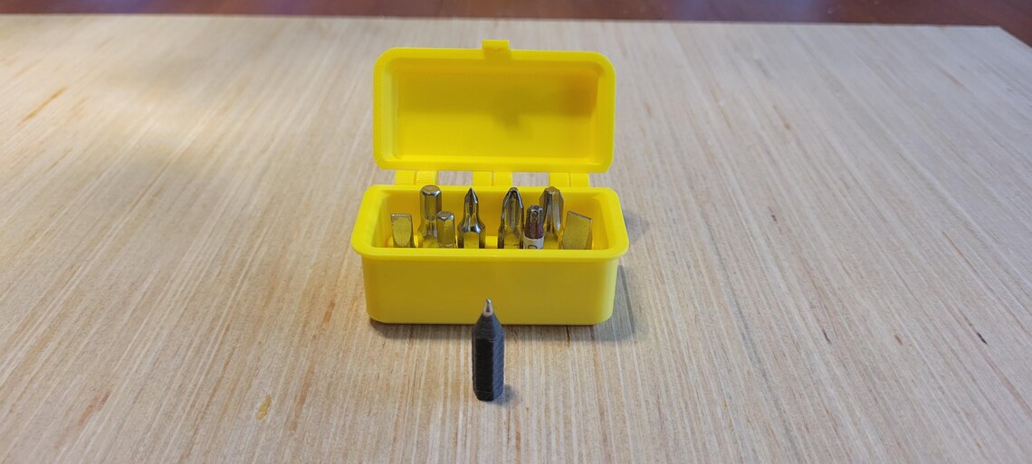 EDC Mini Pen for 1/4" Hex Bit Driver | 3D Printed Pocket Pen | Carbon ...
