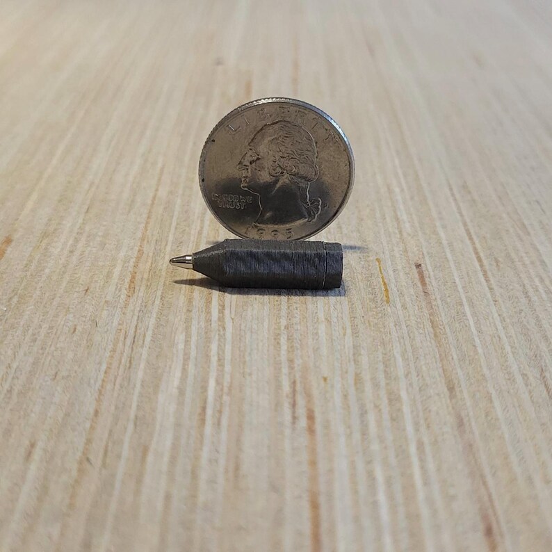 EDC Mini Pen for 1/4" Hex Bit Driver | 3D Printed Pocket Pen | Carbon ...