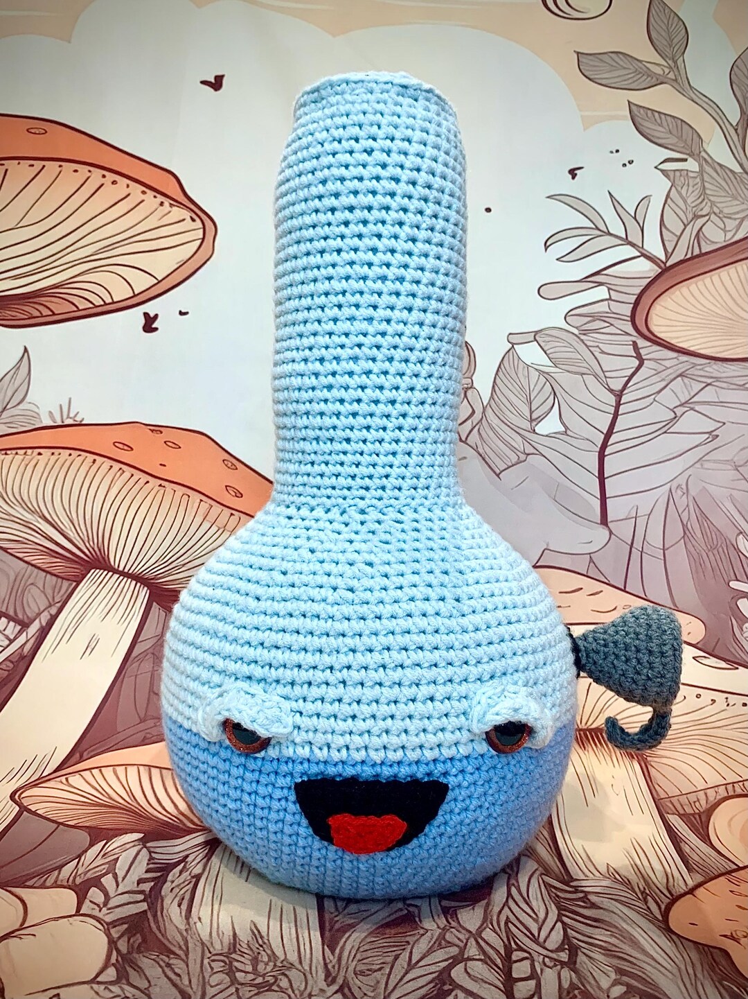 Hilife Vase - Big Crochet Stuffed Functional Gardening Accessory ...