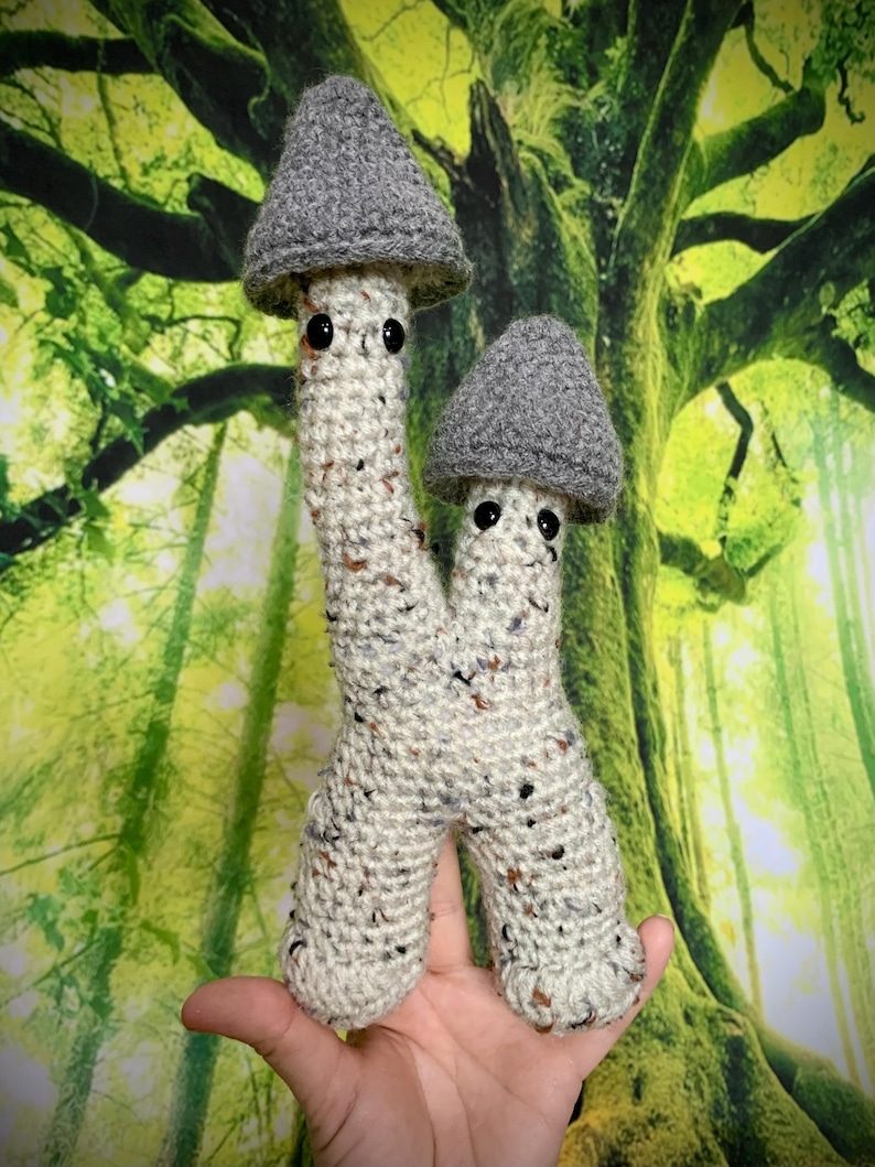 Crochet Pilz Sprites - Gefüllte Fungus Buddies Figuren - 5 Arten von ...