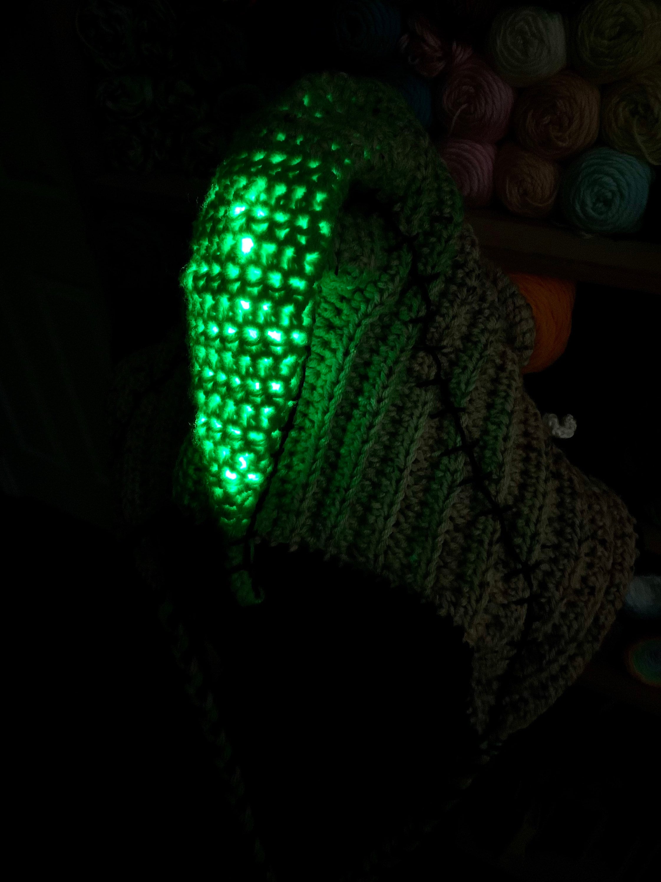 Burlap Chap Hood Crochet Halloween Headwear Adult Hood | Etsy