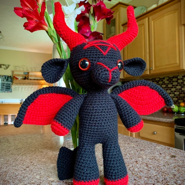 Stuffed Baphomet - Etsy