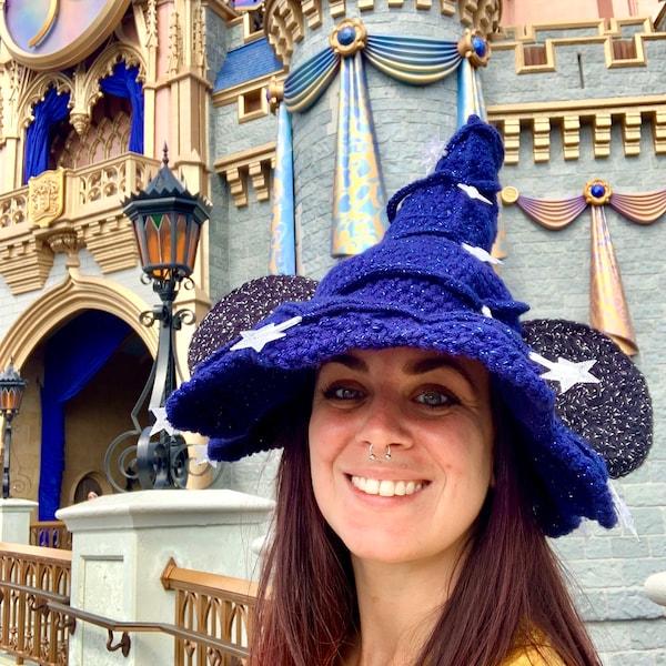 Mickey Mouse Wizard Hat - Etsy