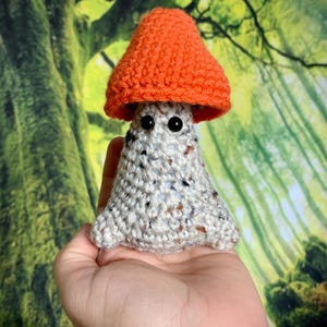 Crochet Mushroom Sprites - Stuffed Fungus Buddies Figures - 5 Styles of ...