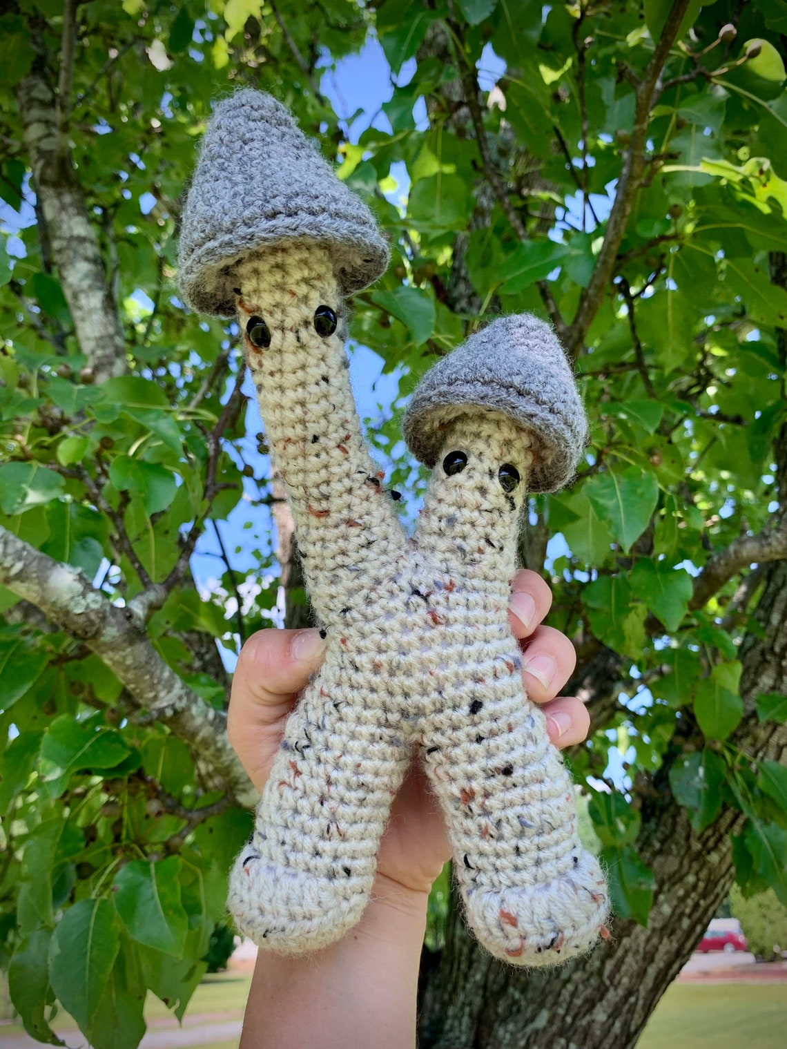 Mushroom Sprites Crochet Fungus Buddies 6 Styles of Fungi - Etsy