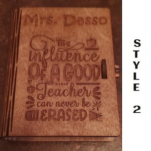 PERSONALIZED Laser Engraved Wood USB Box With 8 GB Walnut Flash Drive ...