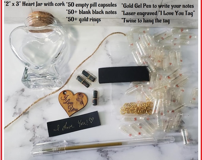 Secret Message in a Bottle, Send Your Message Directly, Clear Glass ...