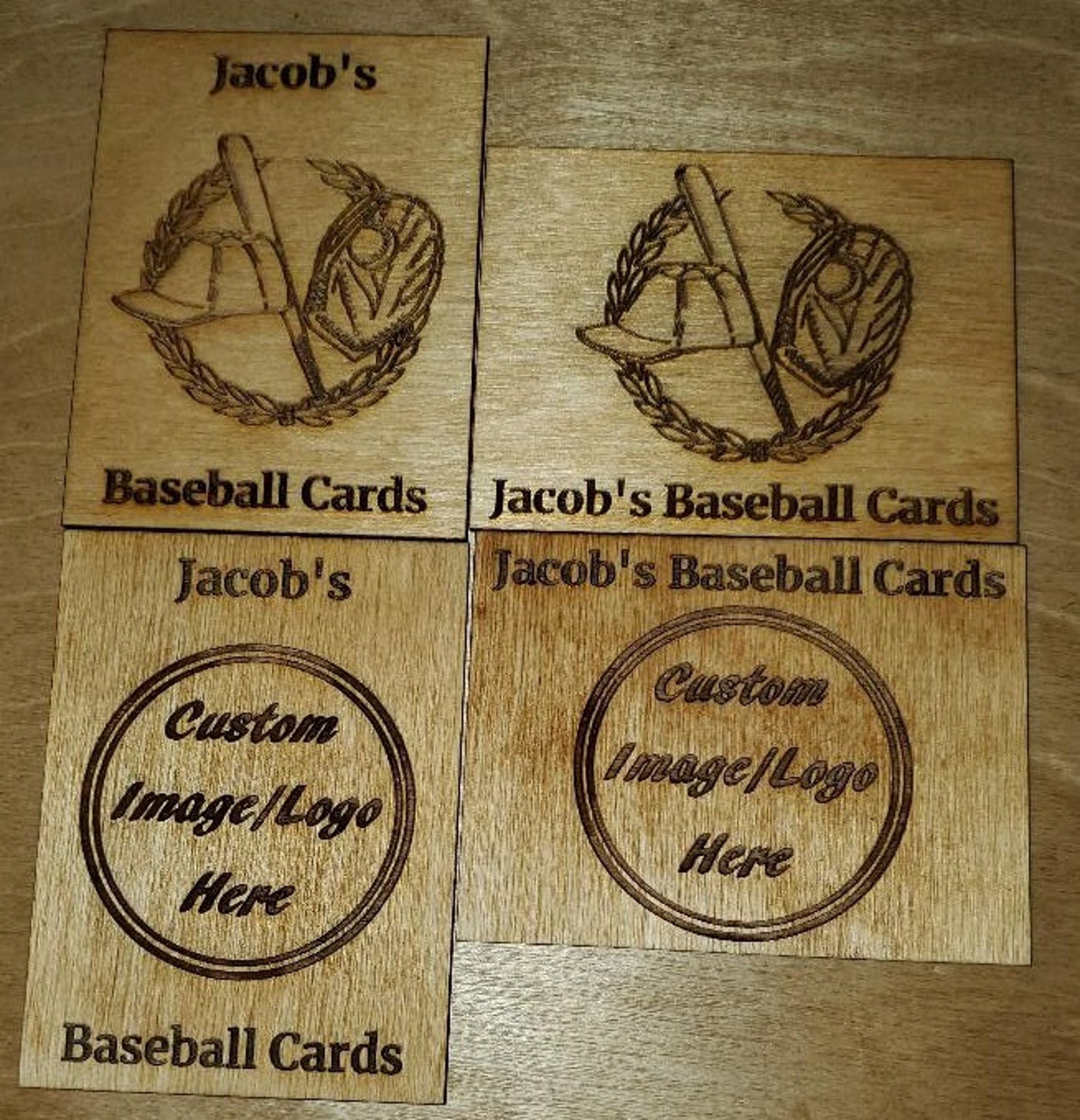 Custom SPORTS TRADING CARD Box 3 Sizes Regular Top Loader | Etsy