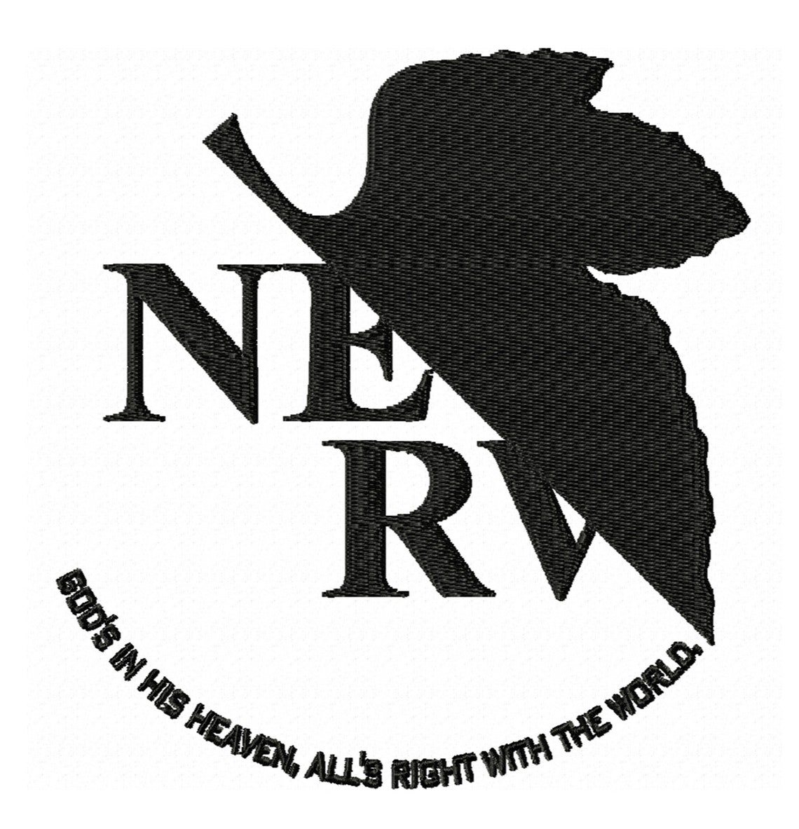 Nerv Logo Embroidery Pattern - Etsy