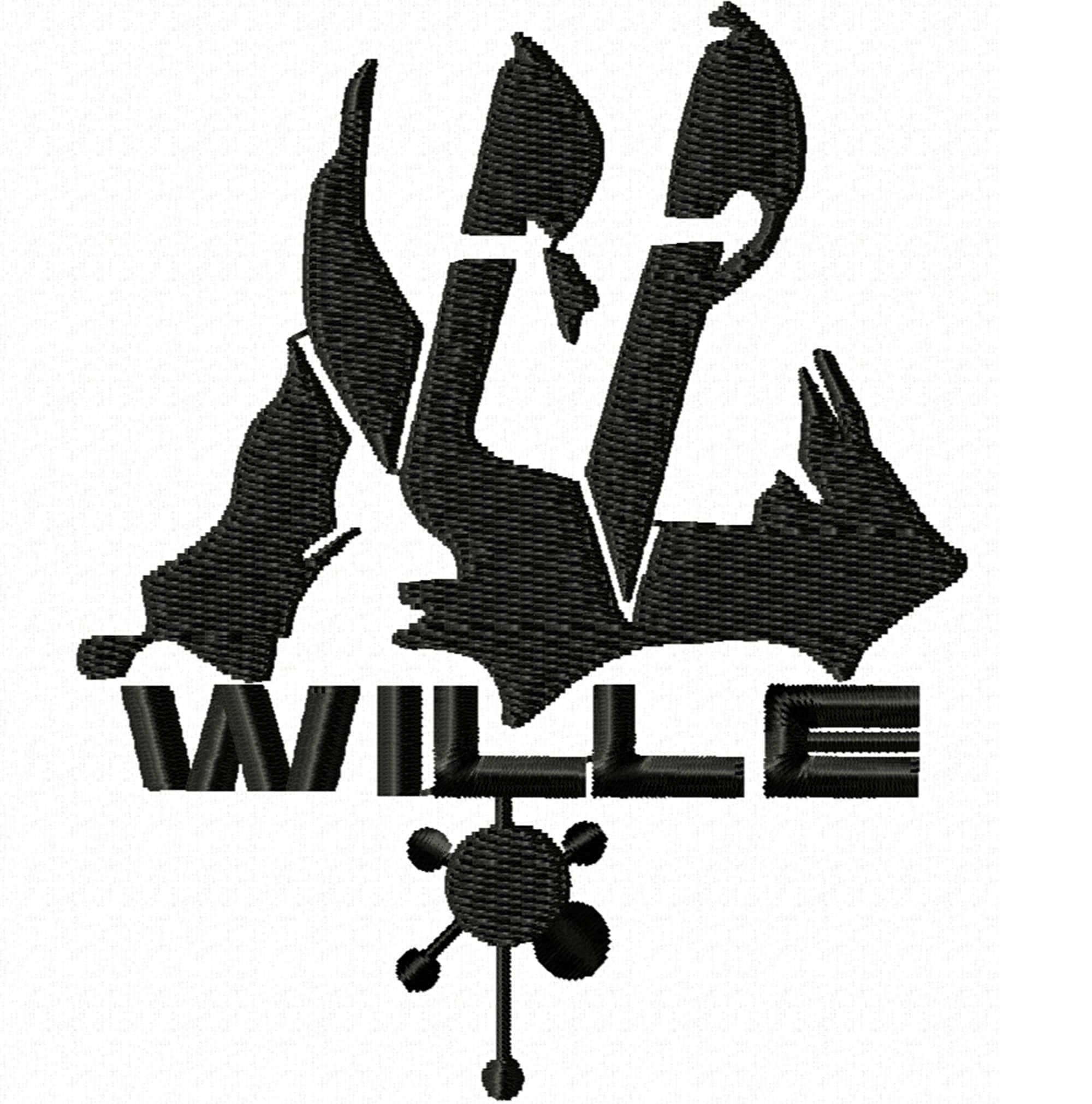 WILLE Logo Embroidery Pattern - Etsy