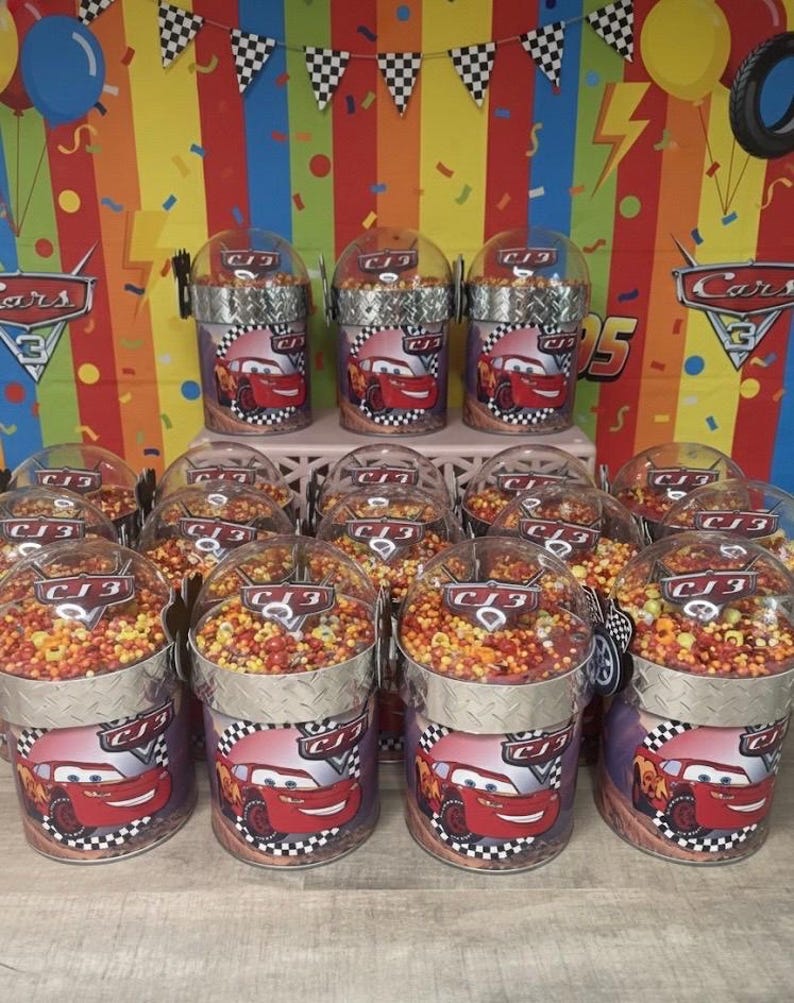 ANY THEME Custom Pringle Chip Cans With Dome — Personalized Party Favor ...