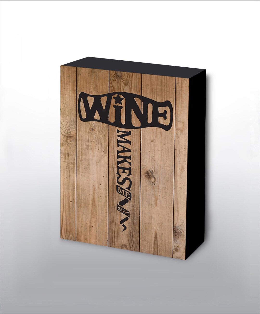 Wine Corkscrew Wall Art Wood Panel - Etsy