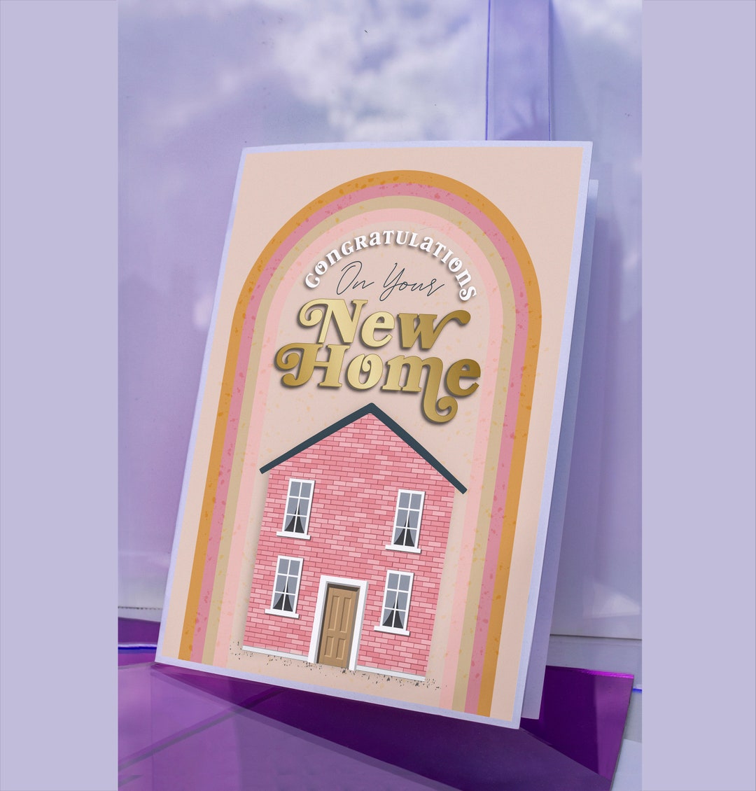 Warm Welcome: New Home Congratulations Card - Etsy