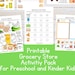 Printable Grocery Store Activity Pack for Preschool and Kindergarten ...