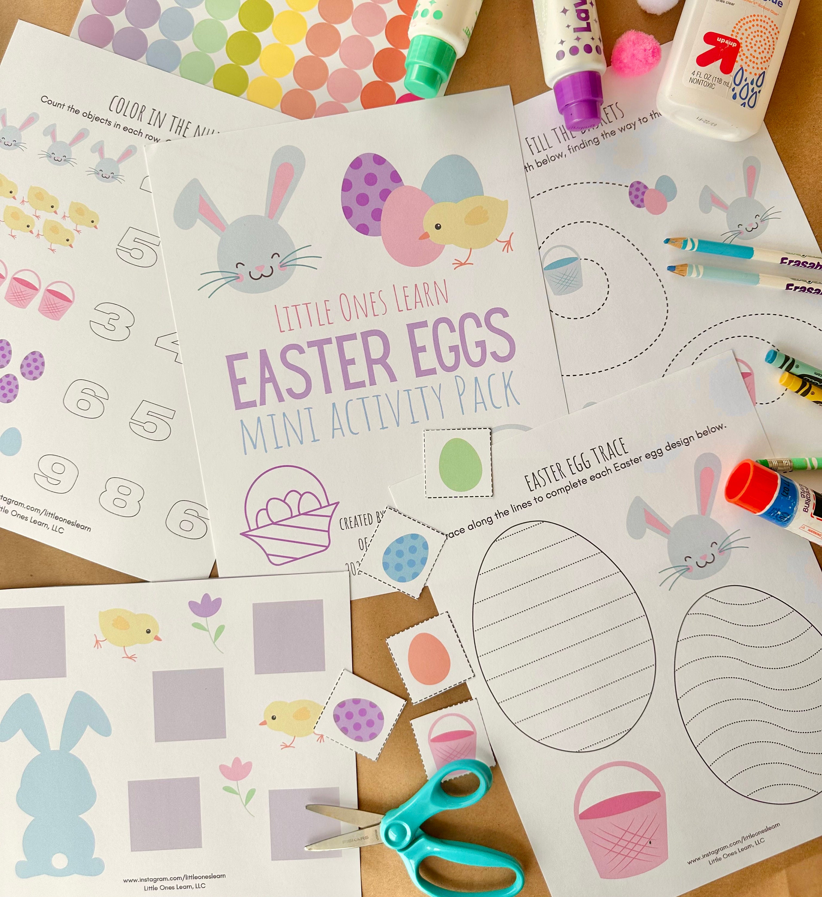 Ultimate Printable Easter Activity Bundle for Kindergarten, Preschool ...