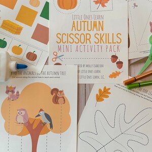 Printable Fall Activity Pack Bundle for Kids; Autumn Learning ...