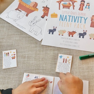 Christmas Nativity Activities for Kids, Christian Christ Centered ...