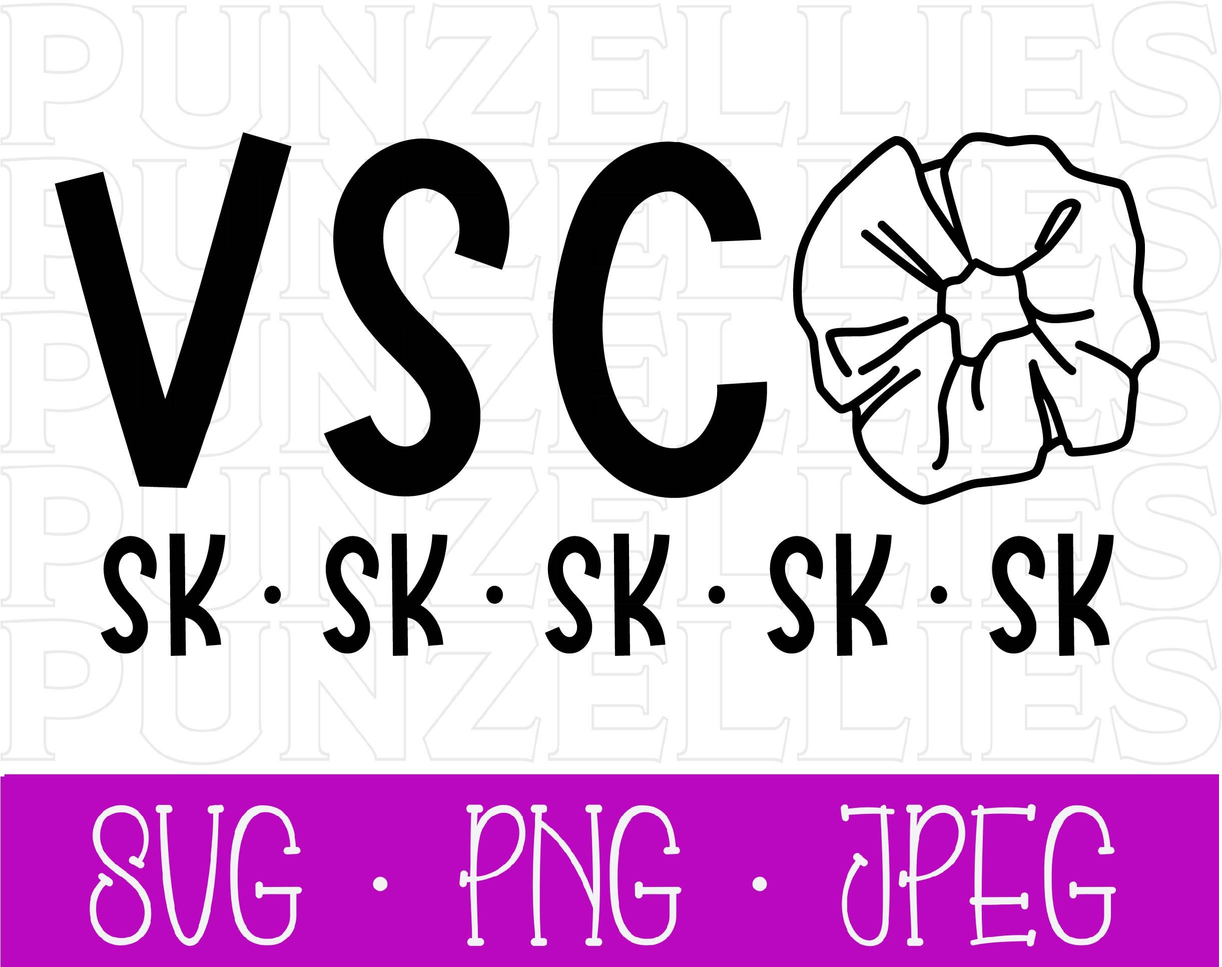 VSCO Girl Svg,png, and Jpeg File - Etsy