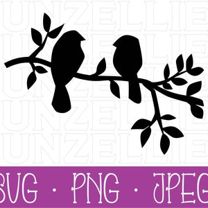 Birds SVG, PNG, and JPEG File - Etsy