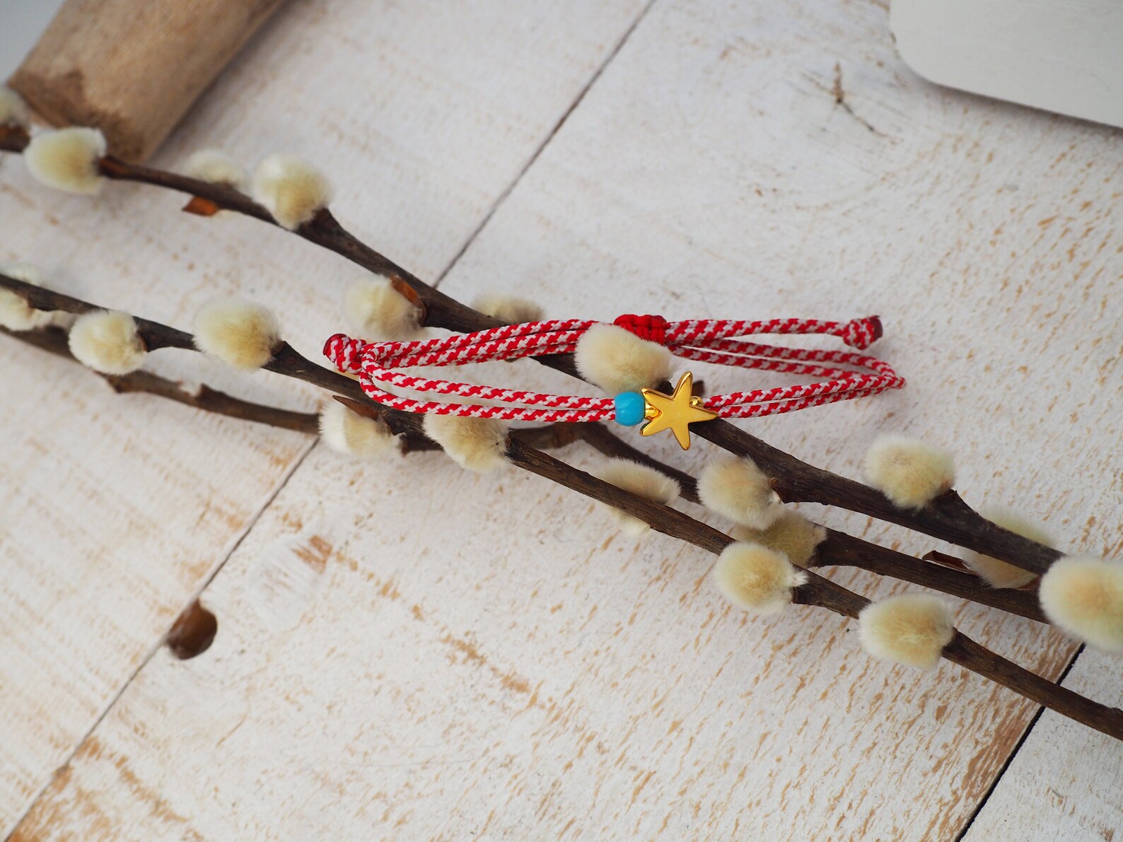 Greek Red March Bracelettiny Star Martis Bracelet March for | Etsy