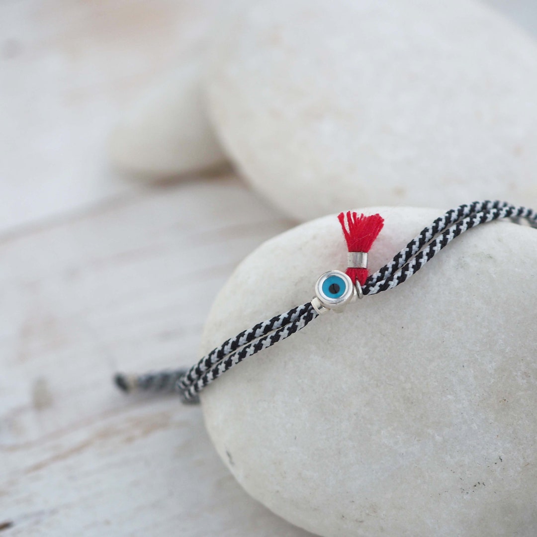 Turquoise Evil Eye Charm, Lucky Eye Braceleτ, Traditional Greek Evil ...