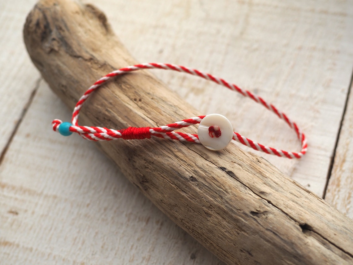 March Bracelet Spring Traditional Martisor Bracelet | Etsy