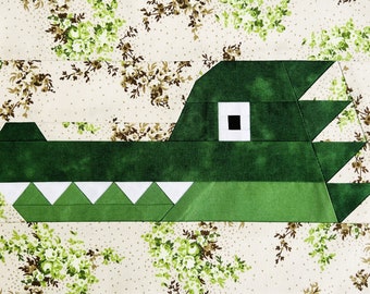 Alligator Quilt Pattern - Etsy