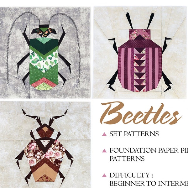 Take Wing Paper Piecing Pattern PDF Format - Etsy Canada