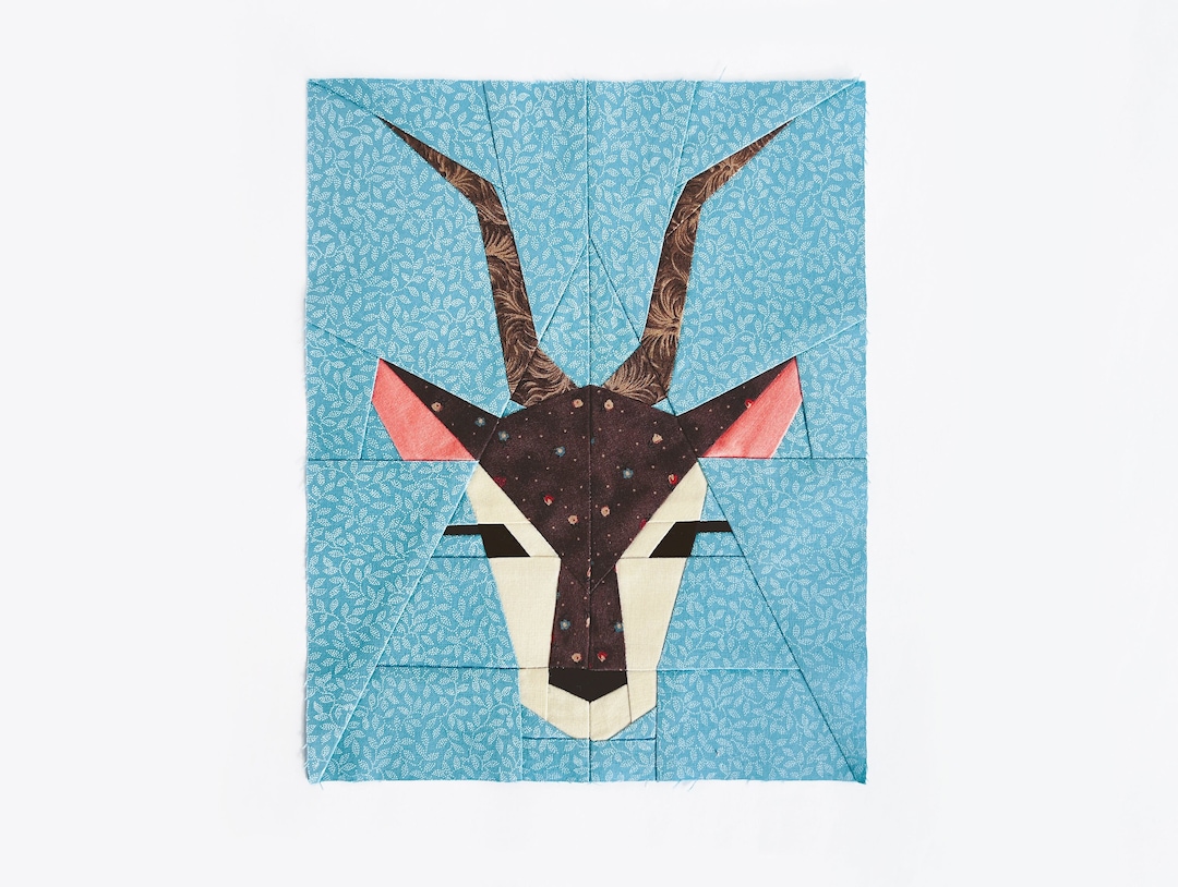 Antelope Quilt Pattern / PDF Pattern / Foundation Paper - Etsy UK