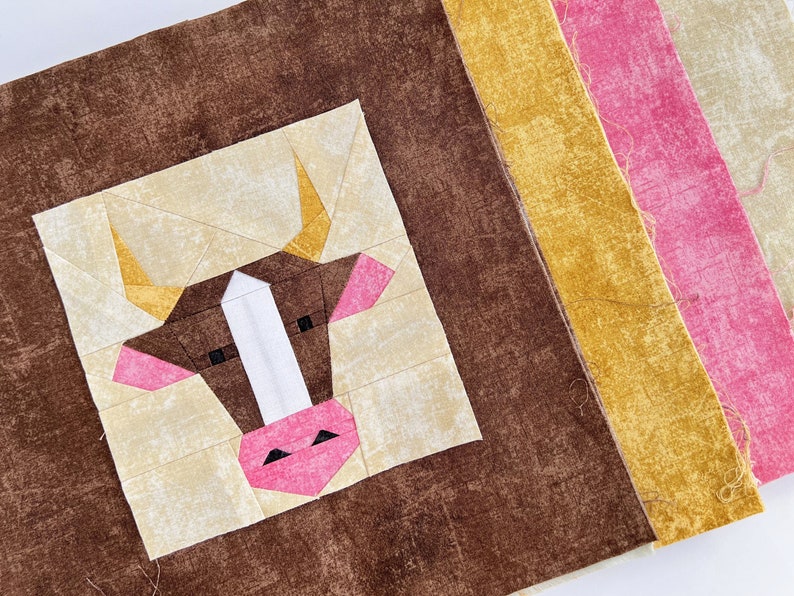 Cow Head Quilt Pattern at Karren Lemons blog
