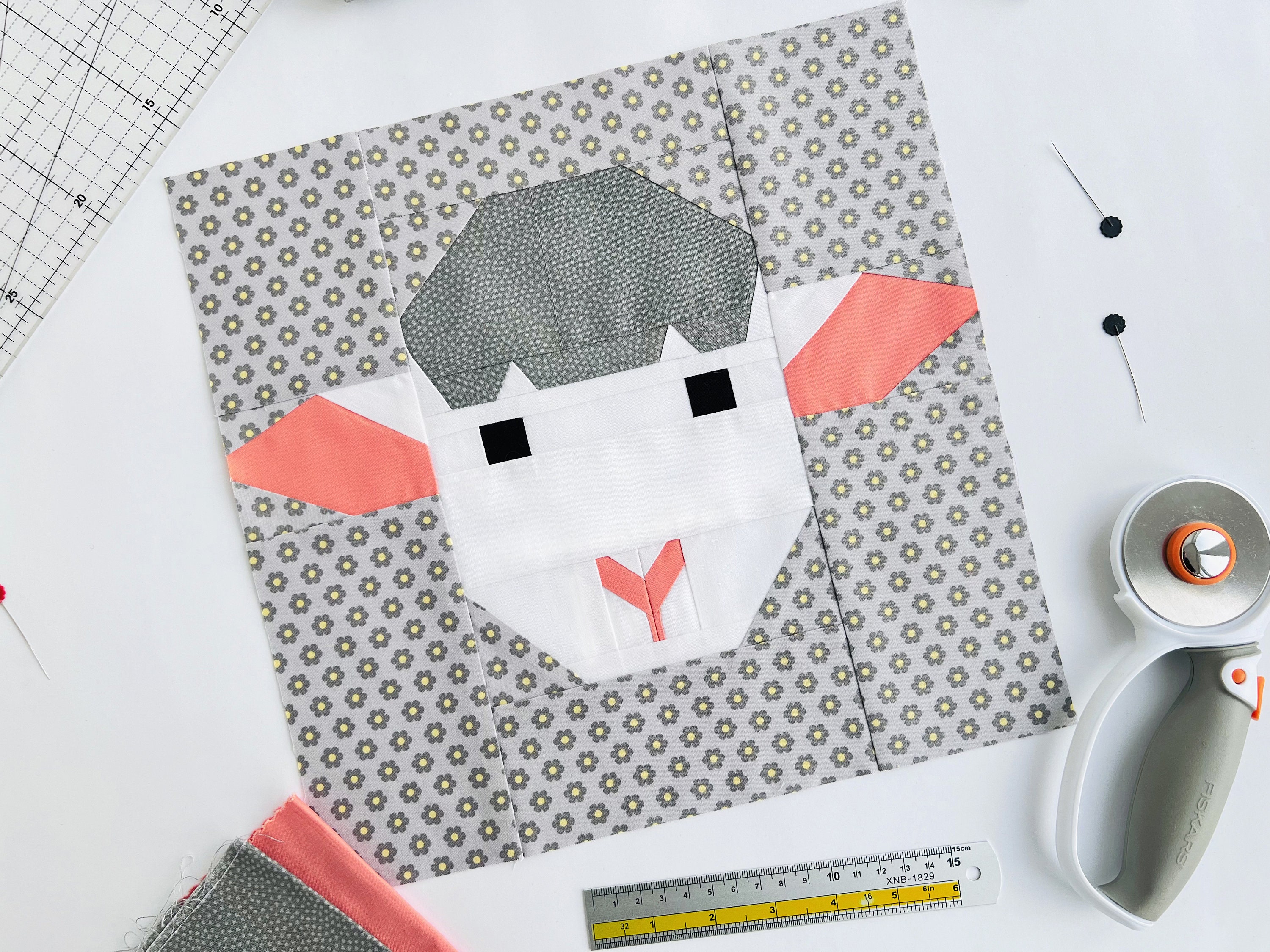 Sheep Quilt Pattern / PDF Pattern / Foundation Paper Piecing / - Etsy ...