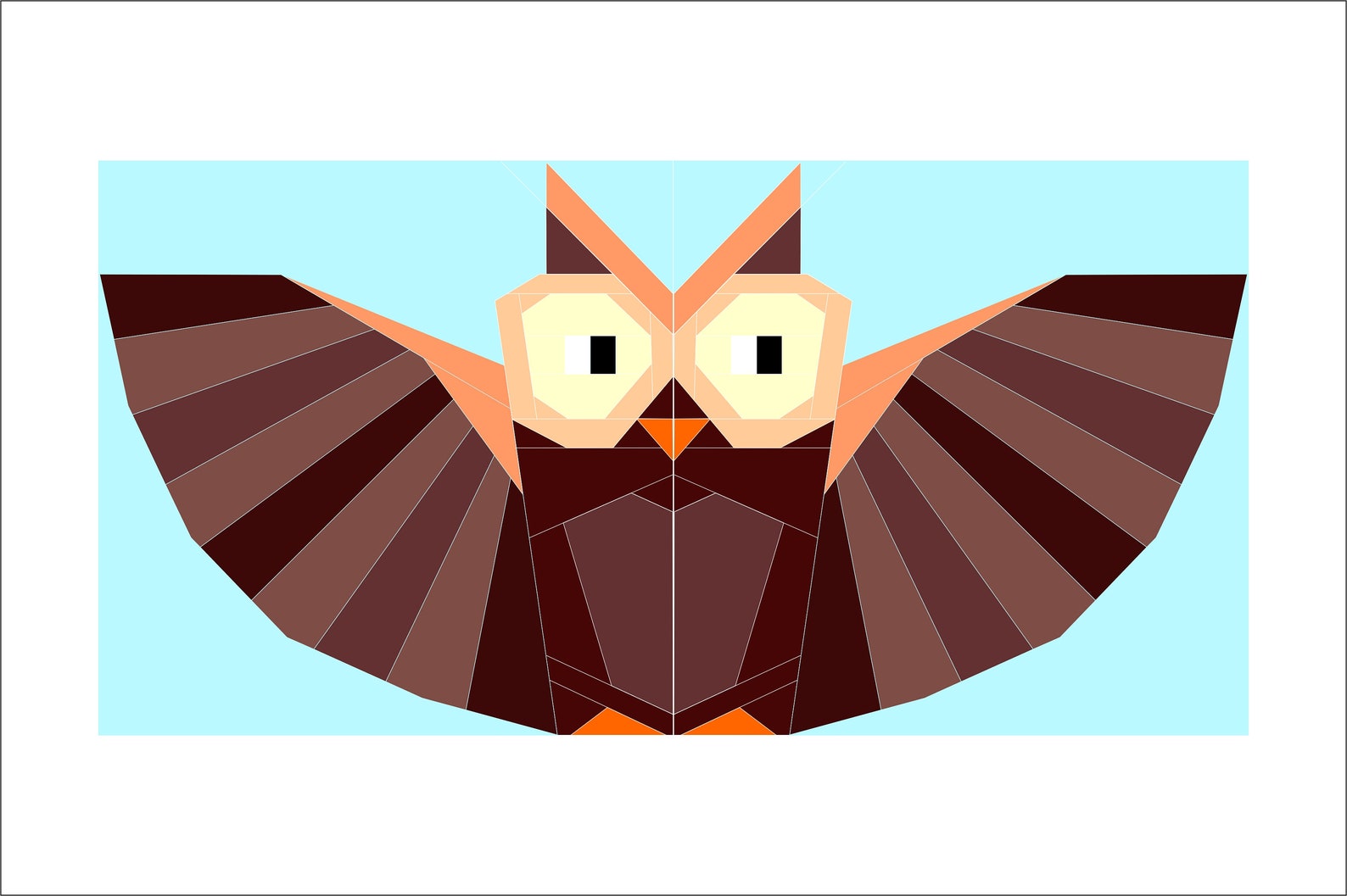 Owl Pattern / Halloween Quilt Block / Paper Piecing Quilt | Etsy