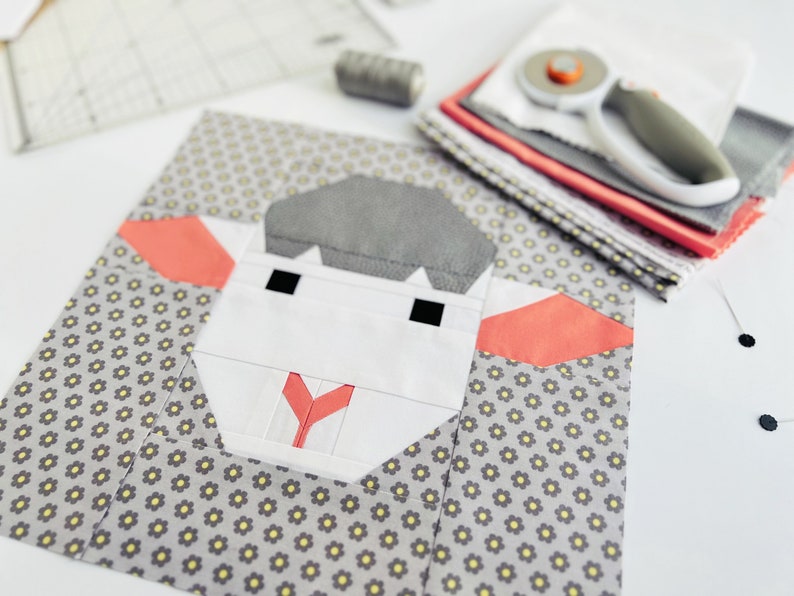 Sheep Quilt Pattern / PDF Pattern / Foundation Paper Piecing / - Etsy