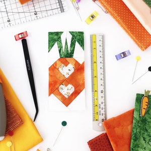 Love Carrot Quilt / Quilt Pattern / PDF Pattern / Paper Piecing Quilt ...