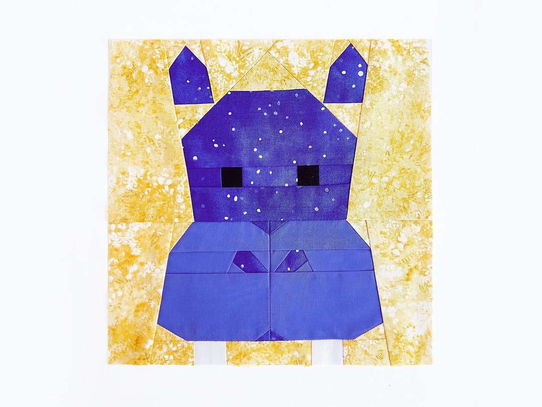 Hippo Quilt Pattern / PDF Pattern / Foundation Paper Piecing / FPP ...