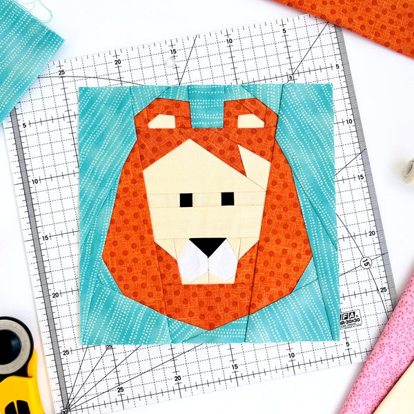 Lion Quilt - Etsy