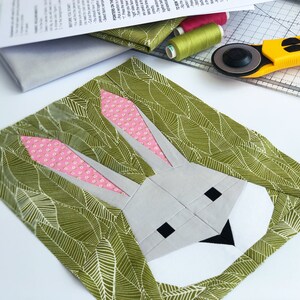 Bunny Quilt Pattern / PDF Pattern / Foundation Paper Piecing / FPP ...