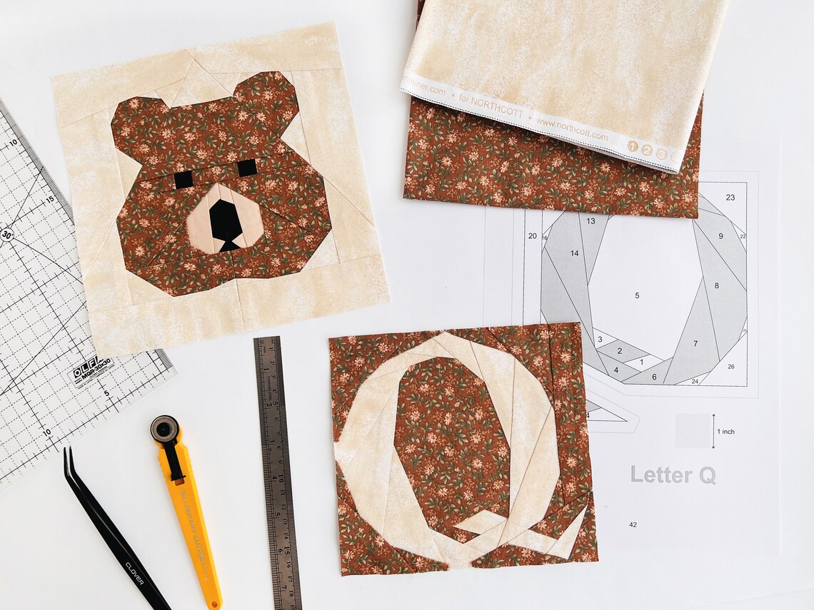 Quokka Quilt Pattern / PDF Pattern / Foundation Paper Piecing / FPP ...