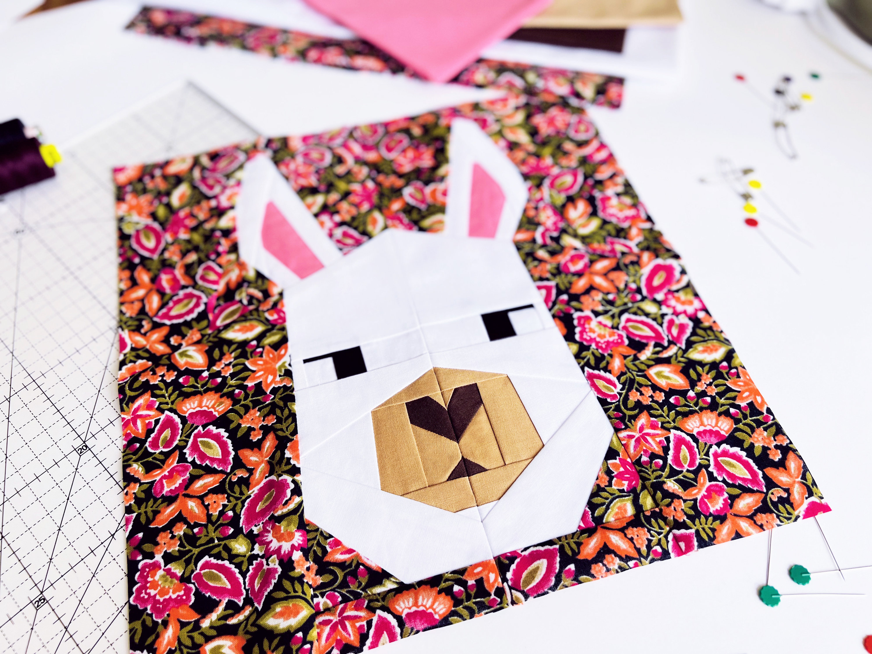 Llama Quilt Pattern / PDF Pattern / Foundation Paper Piecing / FPP ...